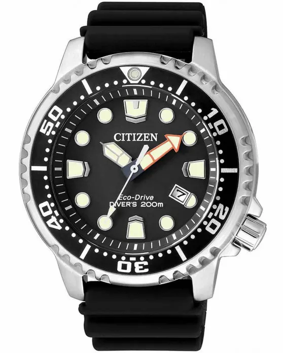 Citizen Black Promaster Eco - Drive - e-timing - watches